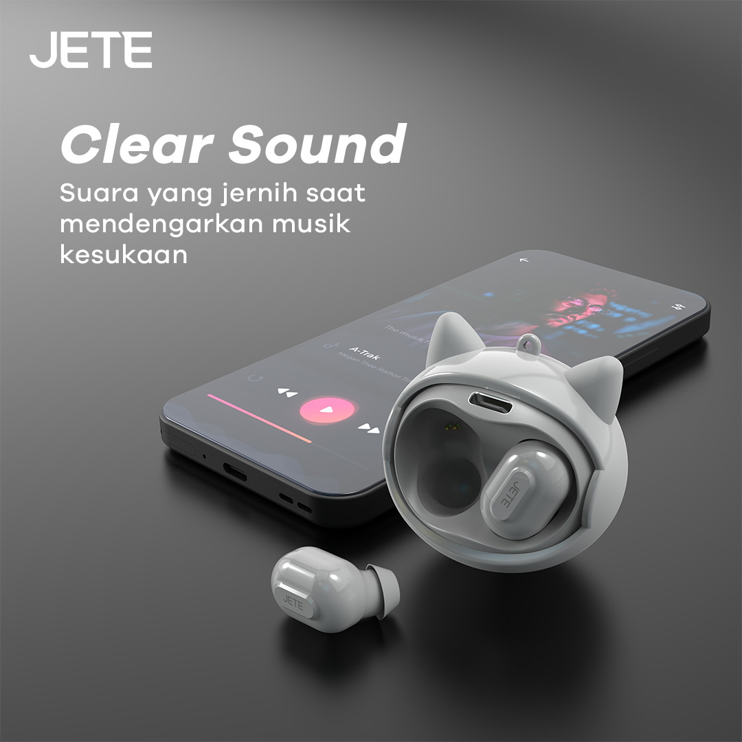 Jual TWS Karakter Lucu JETE FS1 Series - JETE Indonesia